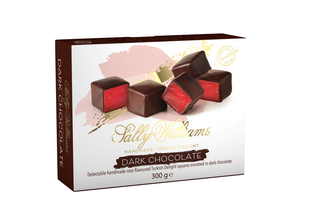 Sally Williams Dark Chocolate Turkish Delight 300g Box | Shop Today ...