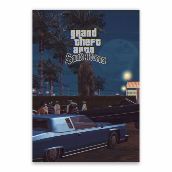 Grand Theft Auto San Andreas Poster - A1 | Shop Today. Get it Tomorrow ...