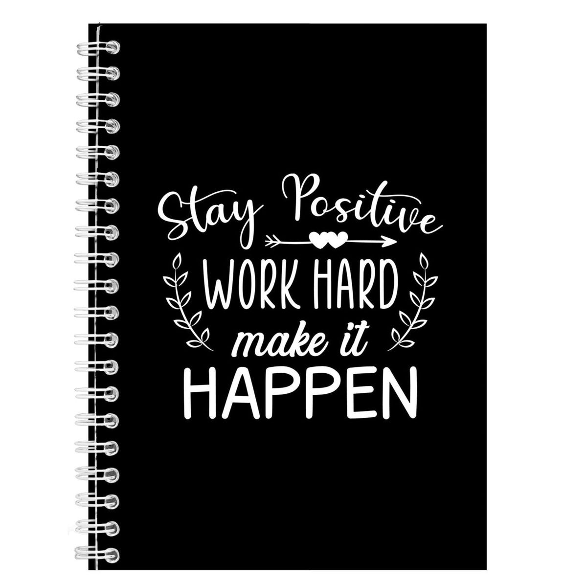 Stay Positive Notebook Inspirational Gift Idea A4 Notepad 131 | Shop ...