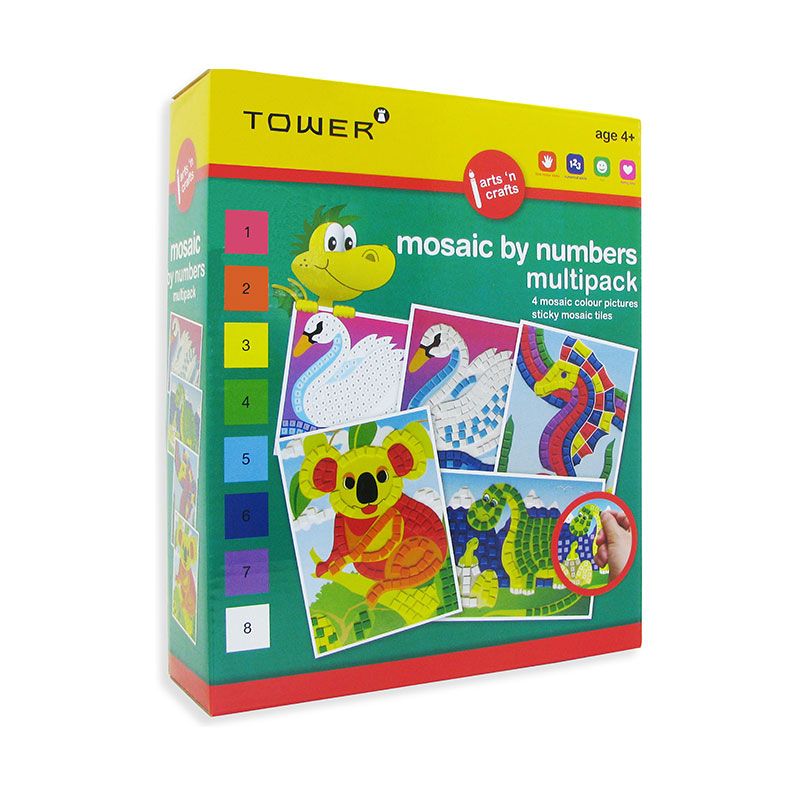 Mosaic by Numbers 4 Pack | Shop Today. Get it Tomorrow! | takealot.com