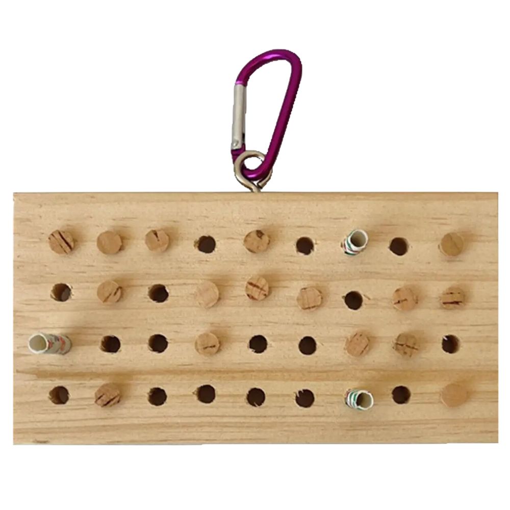 Pet Hanging Parrot Bird Chewing Exercise Puzzle Toy Cage 35pc - 15cm ...