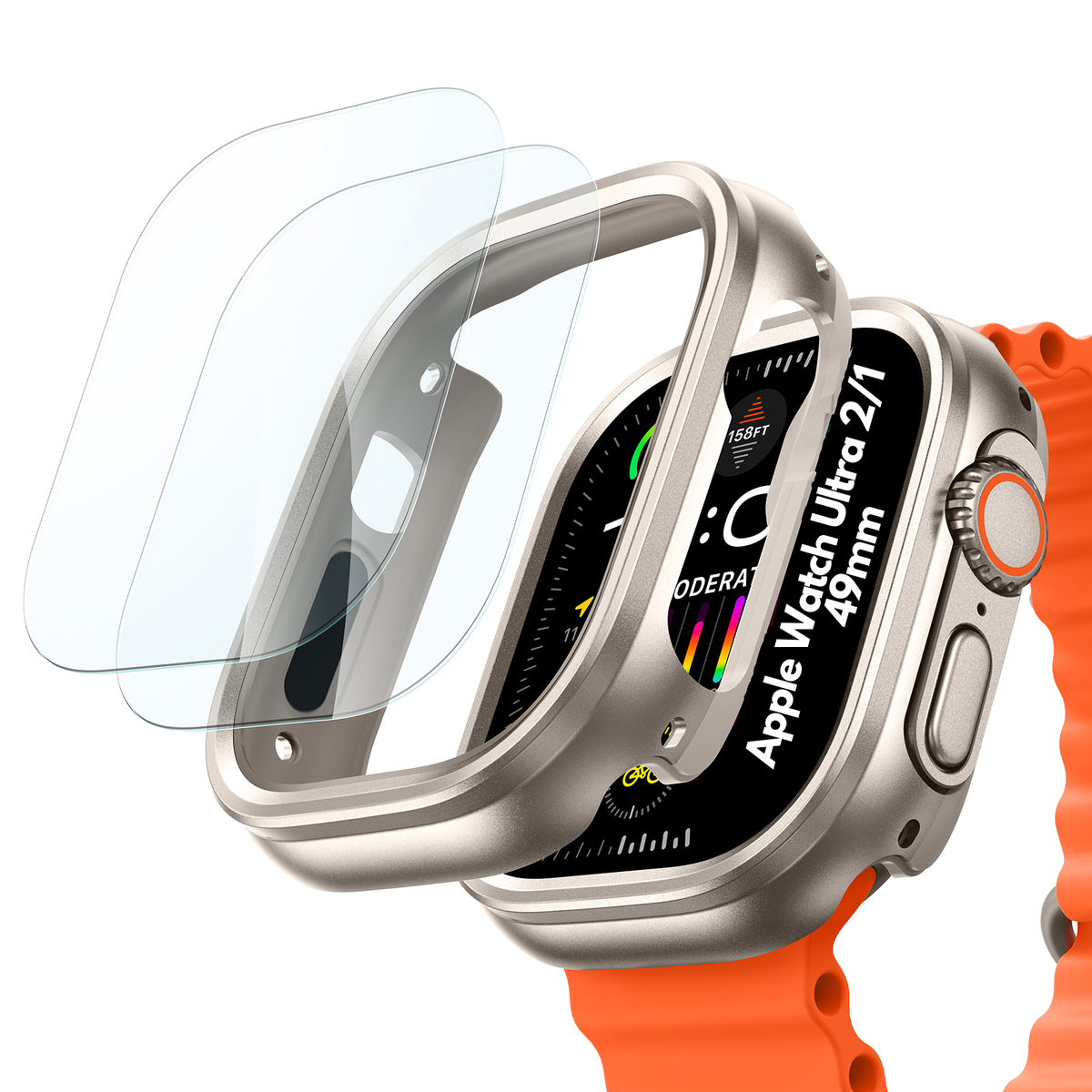ESR Armorite Protection Set For Apple Watch Ultra 2 / 1 (49mm ...
