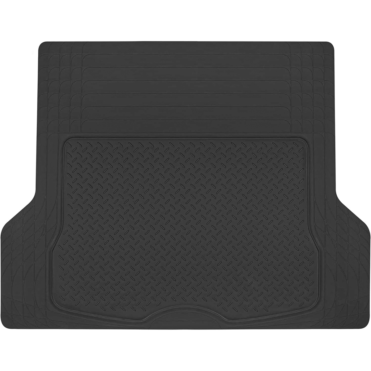 Topika Rubber Cargo Boot Floor Mat Liner Compatible with Cars/SUVs ...