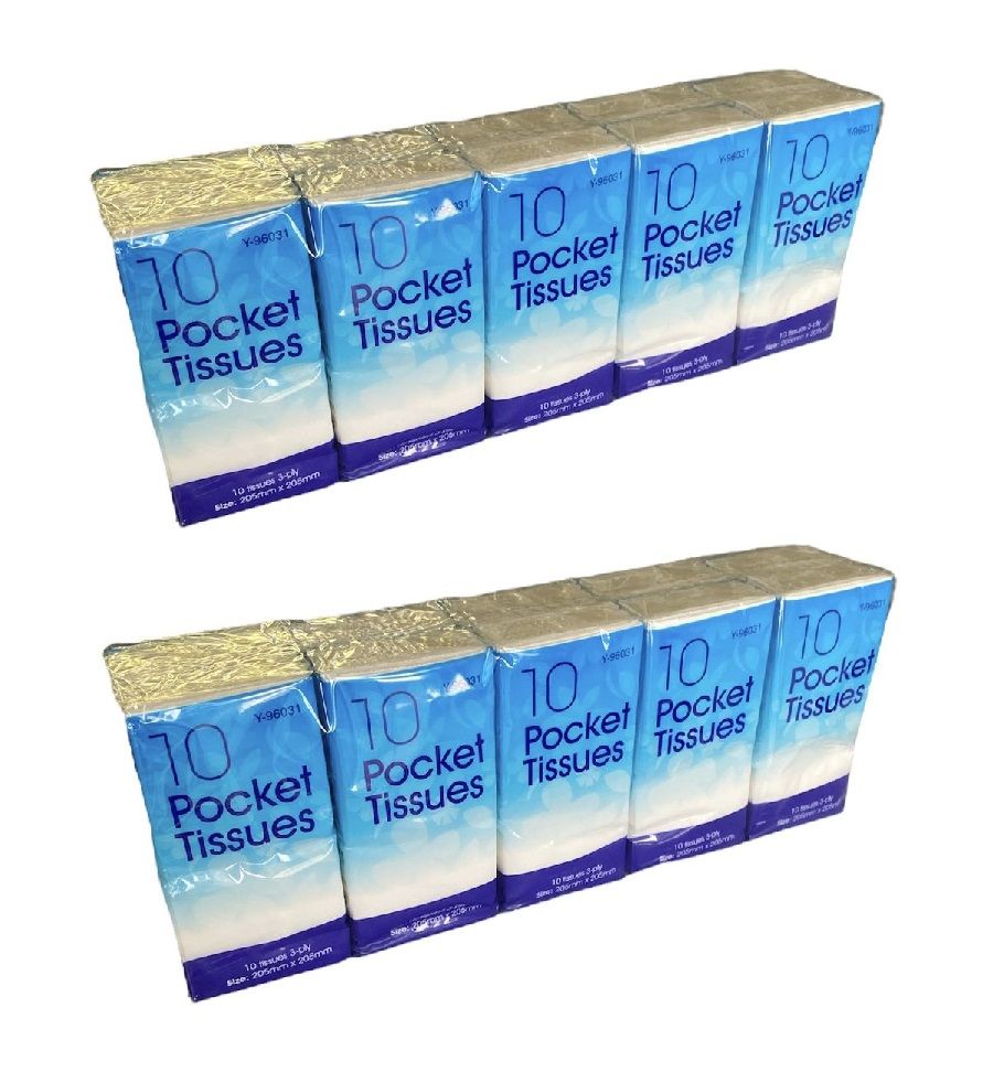 Pocket Tissues, 3 Ply - Twin Pack Of 100 | Shop Today. Get it Tomorrow ...