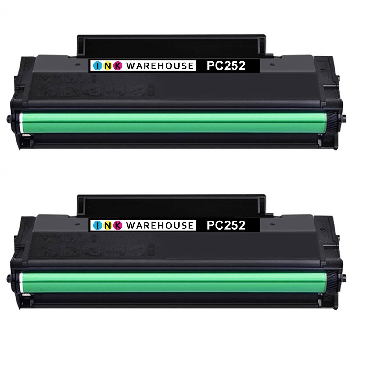 PANTUM PC252 / PC-252 / 252 Compatible Black Toner Cartridge (PACK X2 ...