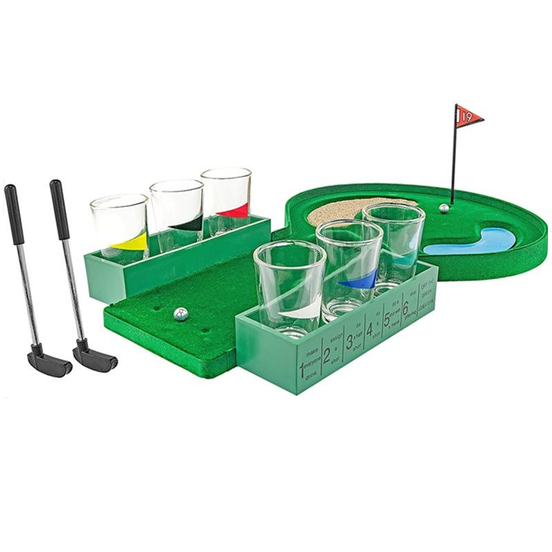 Golf Drinking Game with Shot Glasses Party Fun | Shop Today. Get it ...
