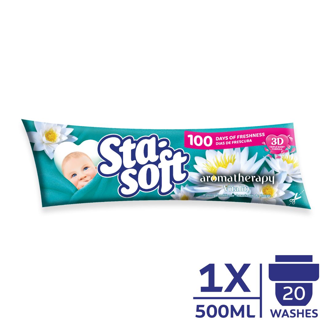 Sta-Soft Aromatherapy Vitality Fabric Softener Refill - 500ml | Shop ...