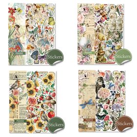 Craft Decorative Scrapbooking Set Of 4 12 Inch Sticker Books ...
