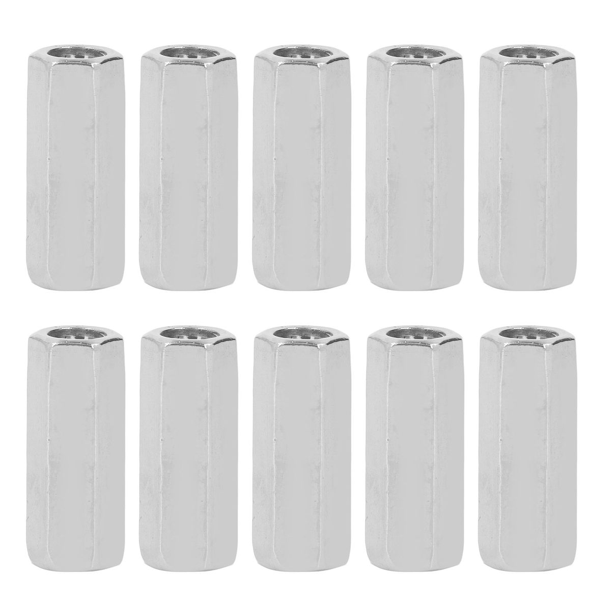 10 Pieces M8 Hex Threaded Rod Couplers (304SS) | Shop Today. Get it ...