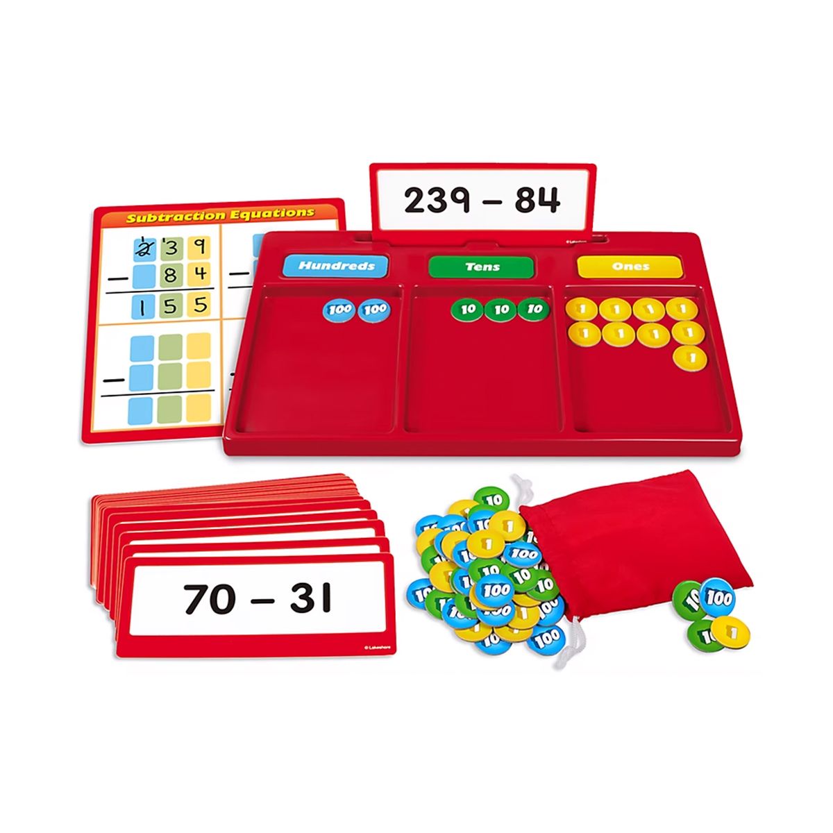 Hands on Regrouping Kit - Subtraction | Shop Today. Get it Tomorrow ...