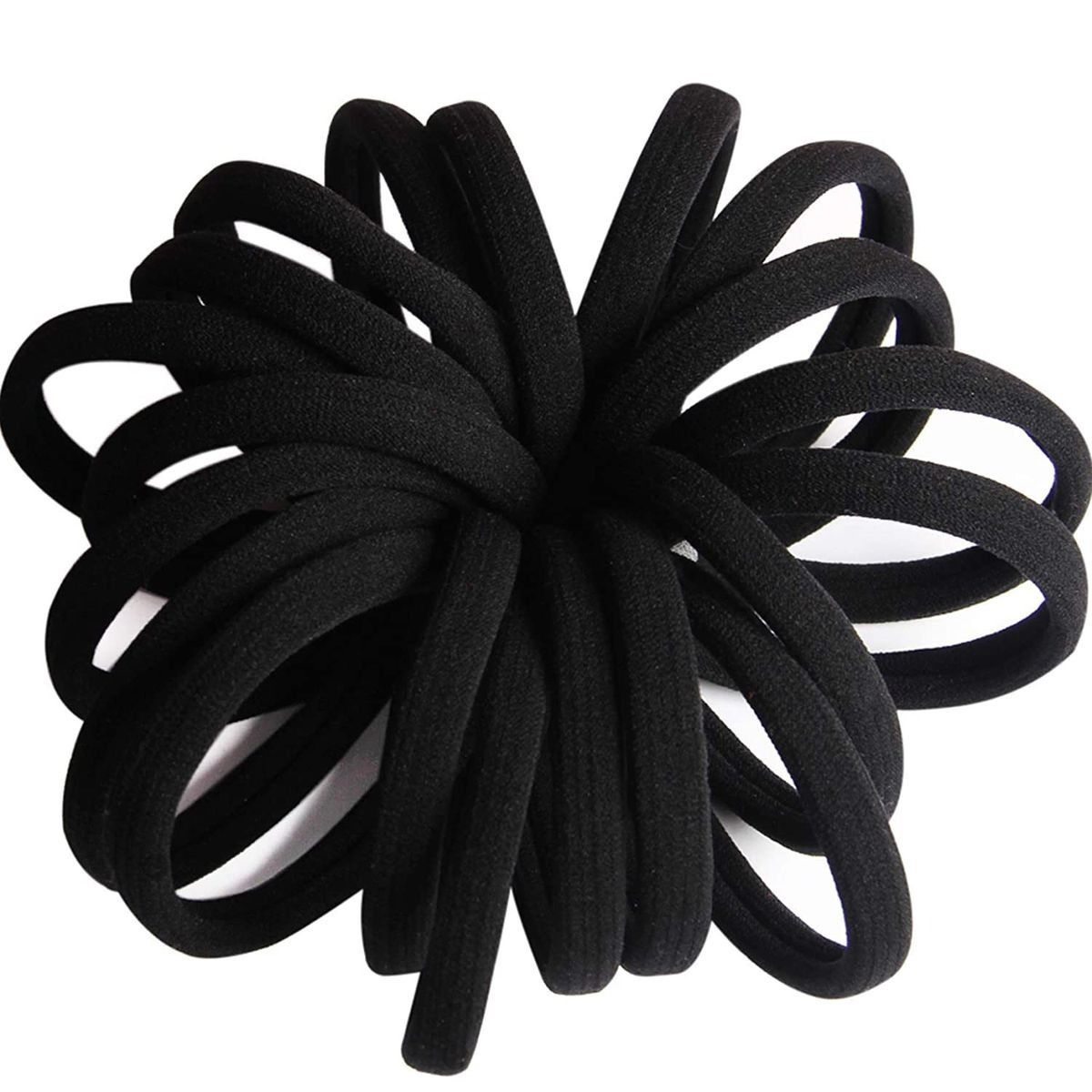 New Elements Seamless Candy-Colored Elastic Hair Bands - 50 pcs | Shop ...