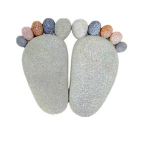 Pair of Stone Feet Garden Decorations | Shop Today. Get it Tomorrow ...