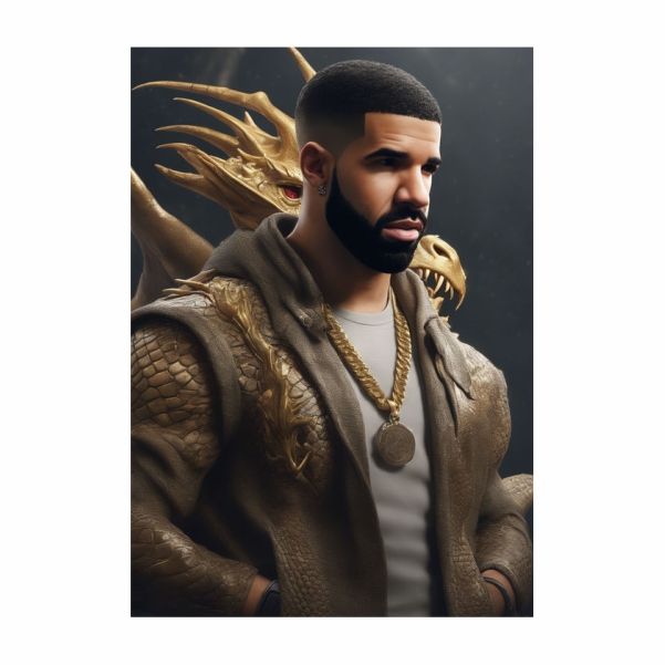 Drake Dragon - A1 Poster | Shop Today. Get it Tomorrow! | takealot.com