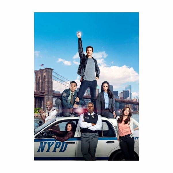 Brooklyn Nine-Nine NYPD Squad and Cop Car - A1 Poster | Shop Today. Get ...