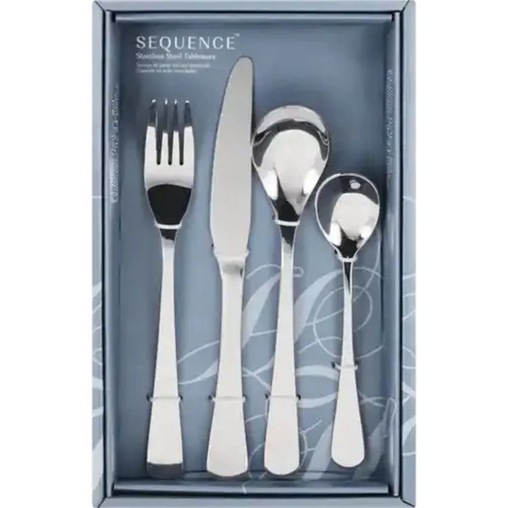 SEQUENCE Stainless Steel Cutlery Set -24 Piece | Shop Today. Get it ...