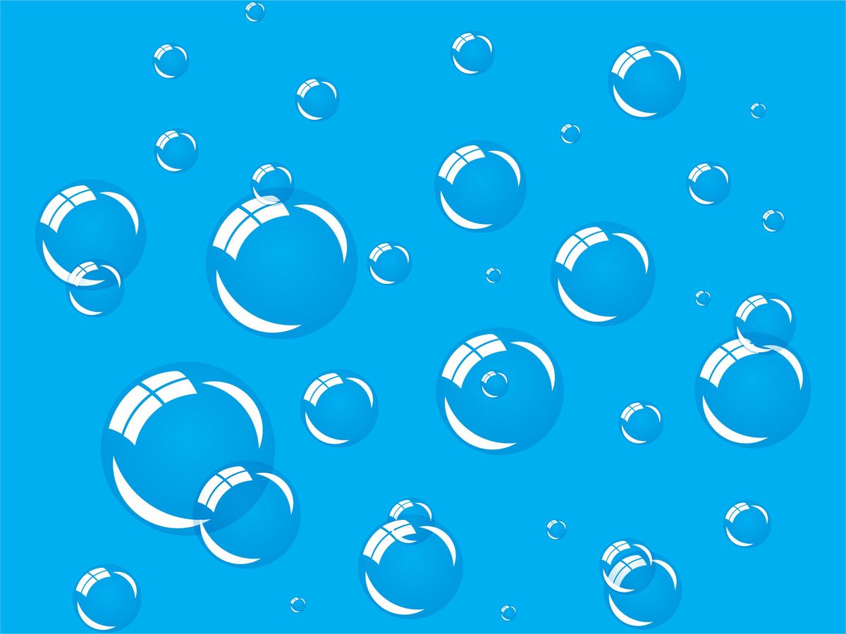 Laptop Skin Protector - Bubbles - Vinyl Sticker | Shop Today. Get it ...