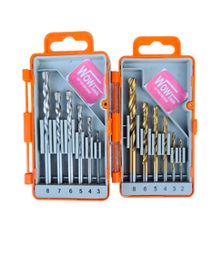 Wow Tools Drill Bit Combo Set (6 Piece HSS Drill Bits & 6 Piece Masonry ...