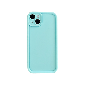 Light Blue - Phone Case with Bubble Edge & Pro Camera - Iphone 14 Plus ...