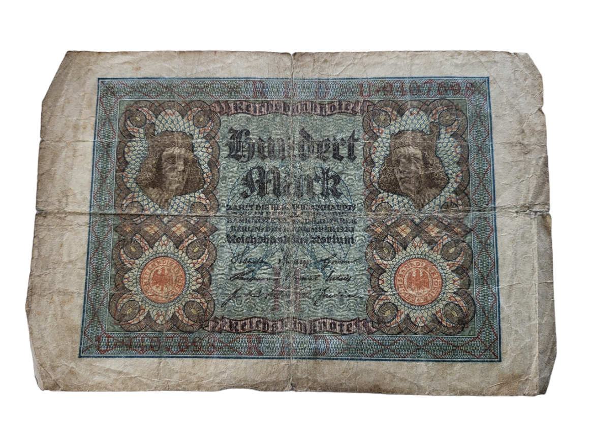 1920 Germany 100 Mark Reichsbanknote | Shop Today. Get it Tomorrow ...