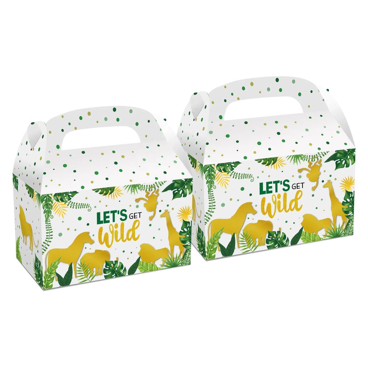 Party Favor Boxes - Let's Get Wild Theme 12 Boxes | Shop Today. Get it Tomorrow! | takealot.com