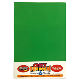 Crazy Crafts - A4 Fun Foam Sheets | Shop Today. Get it Tomorrow ...