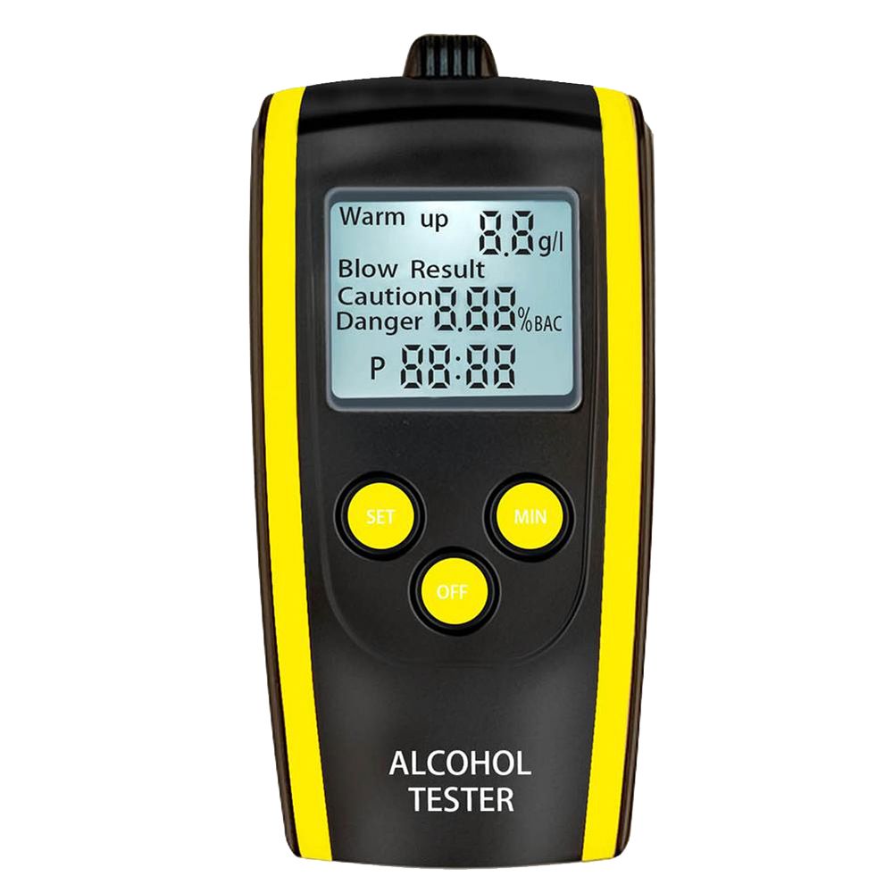 Portable High Sensitive LCD Display Digital Alcohol Tester With ...