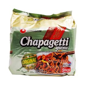 Nongshim - Instant Chapagetti Original 5 x 5 Pack - 3,5kg | Shop Today ...