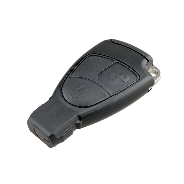 3 Button Key Shell Compatible with Mercedes Benz C E B S Class, CLS CLK ...