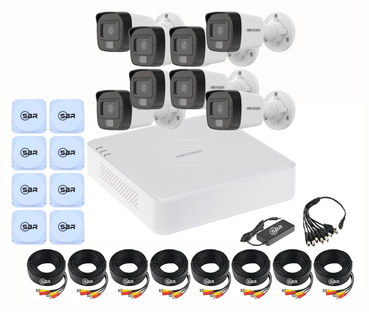 Hikvision 8 Channel DIY Smart Hybrid Light Kit - New SBR Bundle | Shop ...
