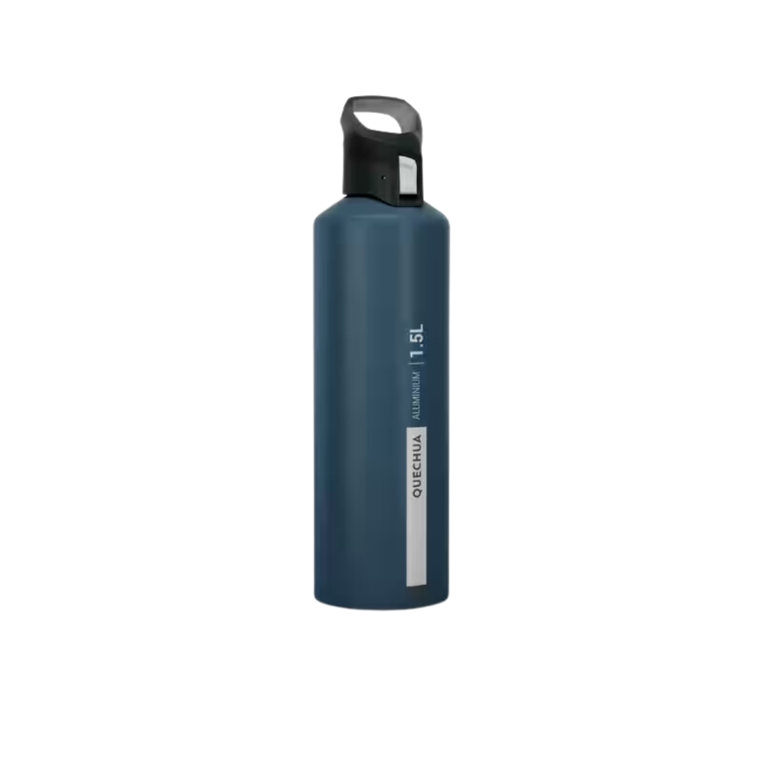 1.5l Aluminium Flask with Quick-Open Cap for Hiking - Blue | Shop Today ...