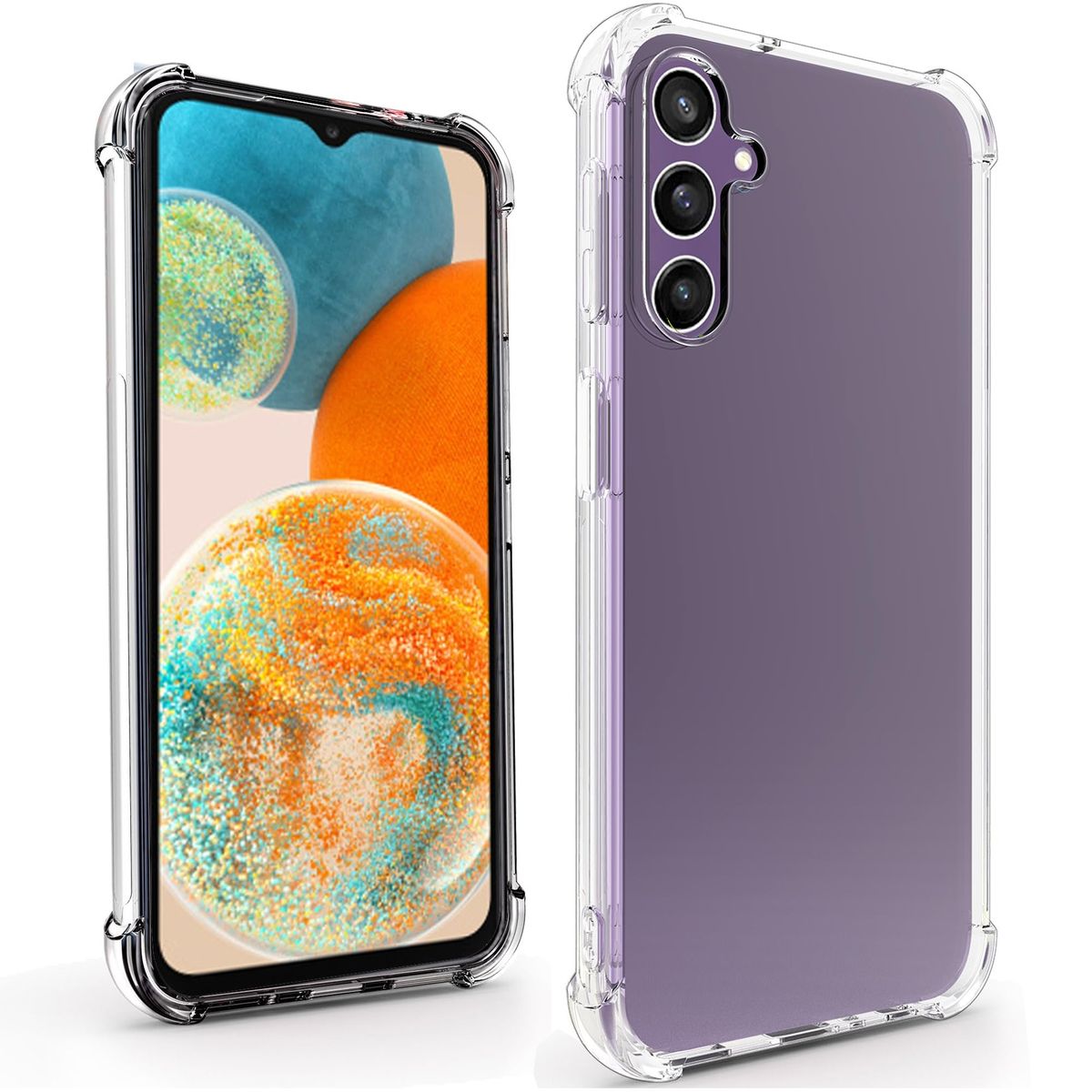 Transparent Shockproof Back Cover For Samsung Galaxy A25 | Shop Today ...