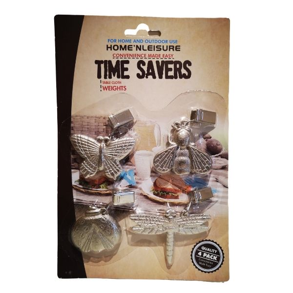 Table Cloth Weights / Clamps - 4 Piece (Flying Insects) | Shop Today ...