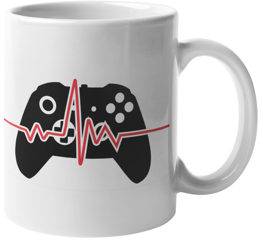 Mugmania - XBOX Heartbeat Gamer Coffee Mug | Shop Today. Get it ...