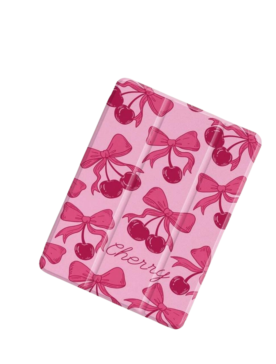 Cherry Pattern Case Compatible with IPad 7th, 8th & 9th generation ...