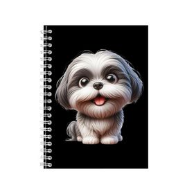 Shih Tzu A5 Notebook Spiral Lined Trendy Notepad Dog Idea 395 | Shop ...