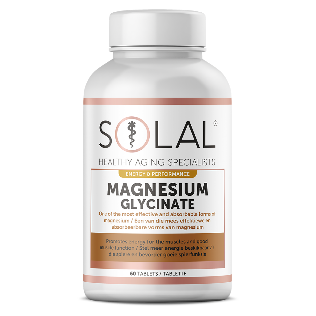 Solal Magnesium Glycinate - 60 Tabs | Buy Online in South Africa ...