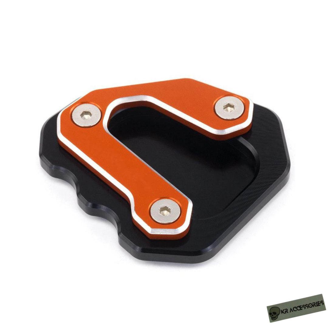 KR Black/Orange Side Stand Enlarger: KTM 1290 Super Duke (2014-2018 ...