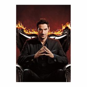 Lucifer Devil Chair - A1 Poster | Shop Today. Get it Tomorrow ...