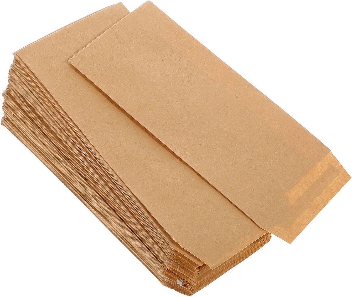 100pcs Kraft Seed Envelopes for Money and Items Easy to Seal | Shop ...