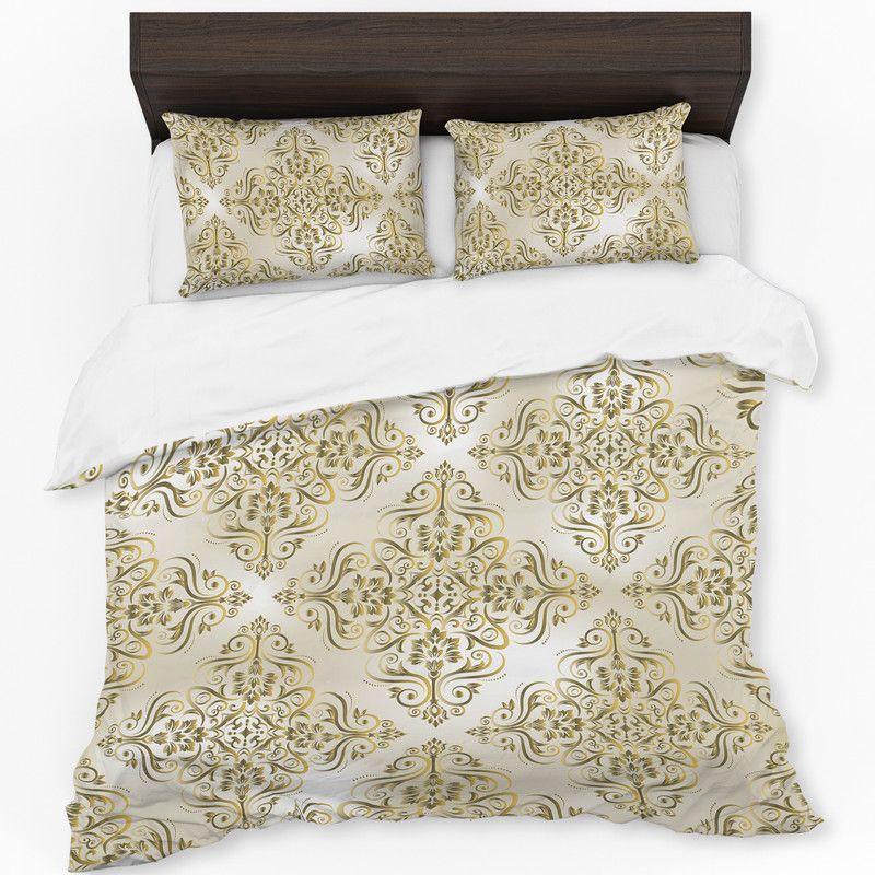 Vintage Gold Duvet Cover Set | Shop Today. Get it Tomorrow! | takealot.com