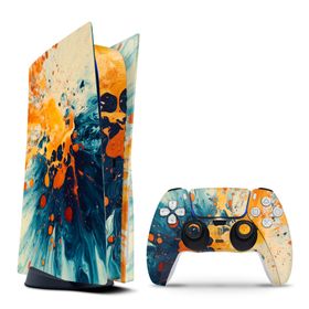 Decal Skin Sticker Compatible with PS5: Abstract Splash Art | Shop ...