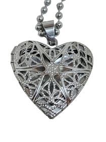 Filigree Heart Locket Stainless Steel | Shop Today. Get it Tomorrow ...