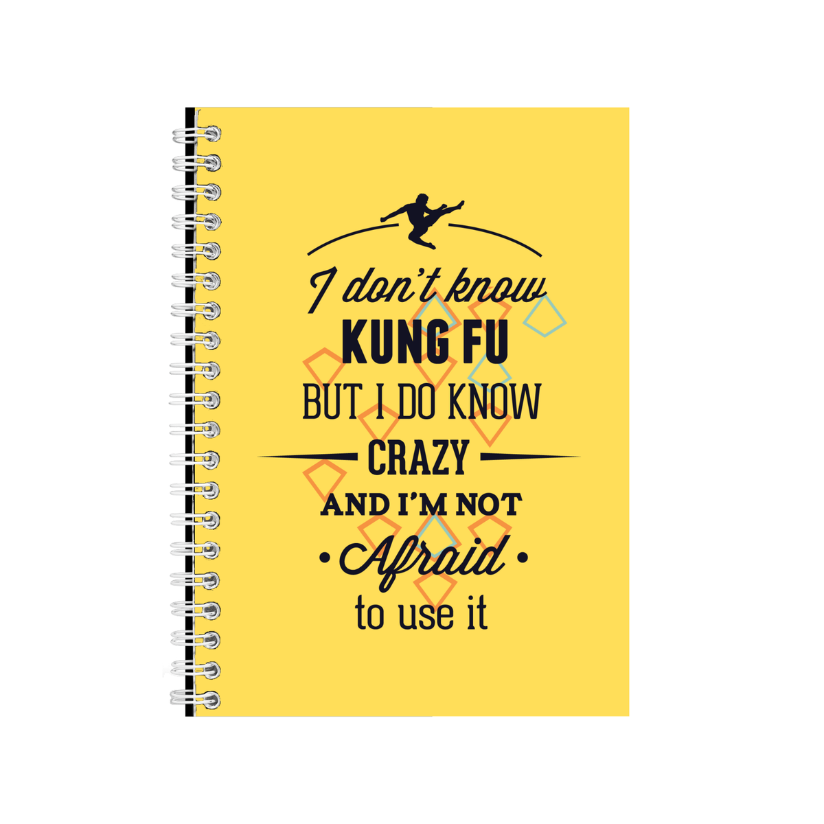 Kung Fu Notebook - Great Gift Idea - Writing Books Notepad - I Know ...