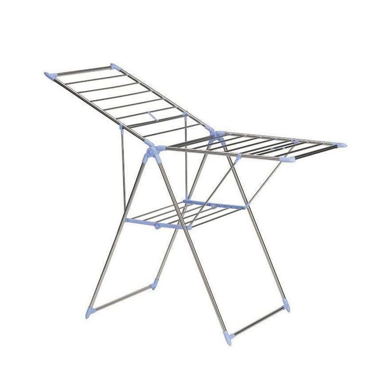 Silver Metal Foldable Drying Rack | Shop Today. Get it Tomorrow ...