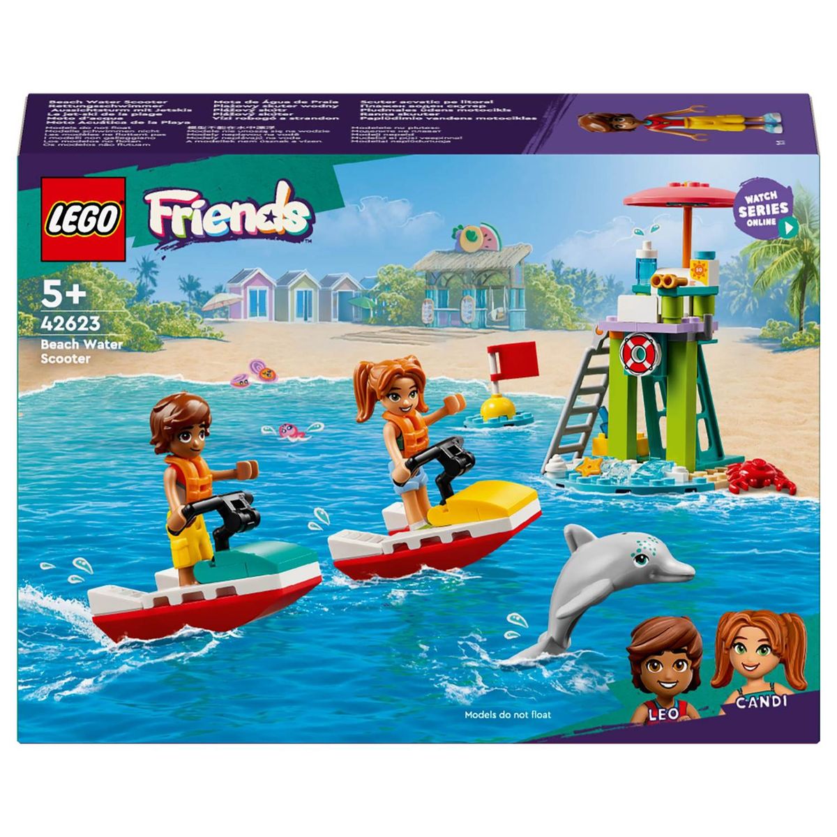 LEGO® - Friends Beach Water Scooter Lifeguard Toy - 42623 | Shop Today ...