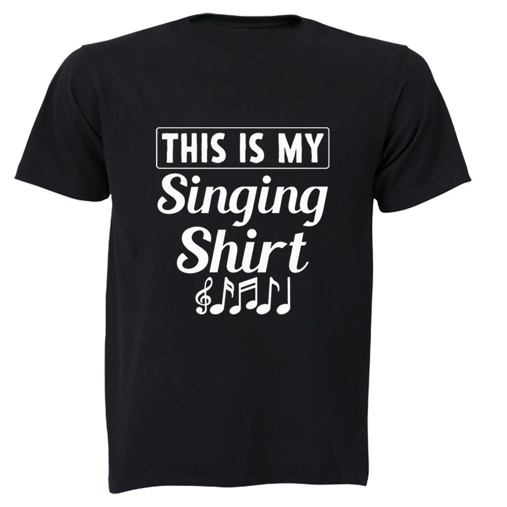 My Singing Shirt - Adults - T-Shirt | Shop Today. Get it Tomorrow ...