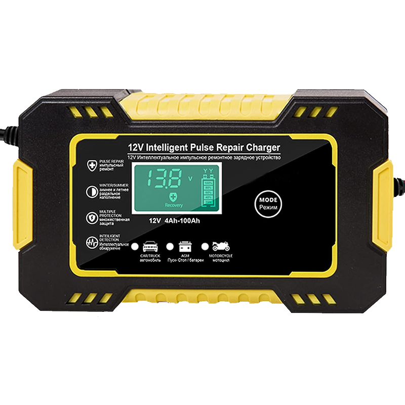 Automatic Battery Charger with Digital LCD Display - R538L | Shop Today ...