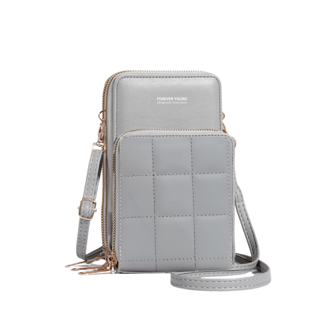 Modern 3-Compartment Ladies Cross Stitch Crossbody Bag | Shop Today ...