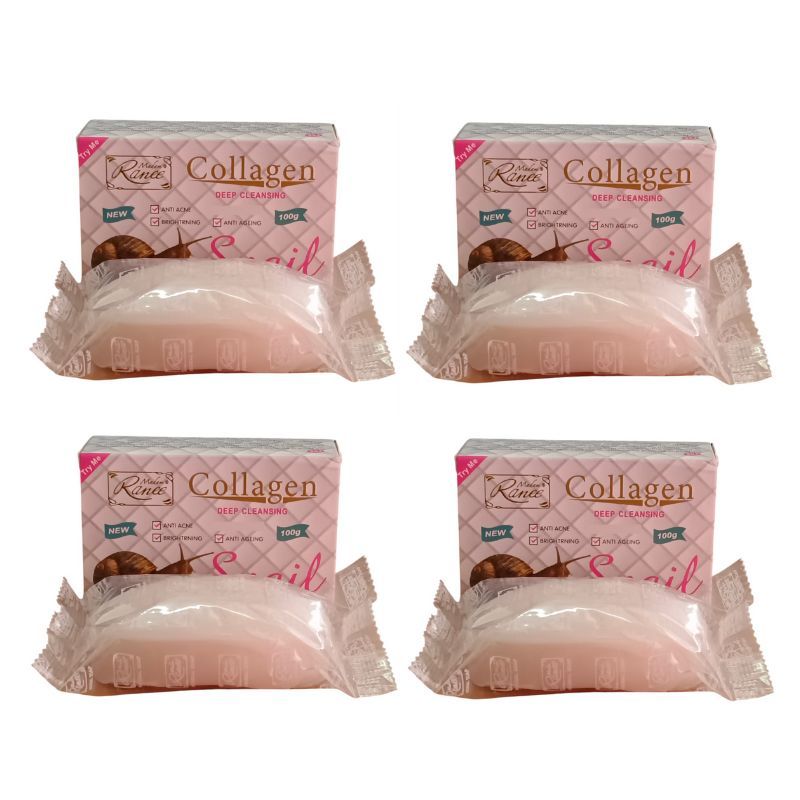 Madam Ranee Collagen Snail Deep Cleansing Soap | 4 Pack x 100g | Shop ...
