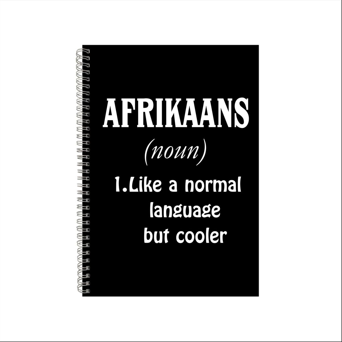 Afrikaans Notebook Gift Idea A4 Notepad Pad 50 | Shop Today. Get it ...
